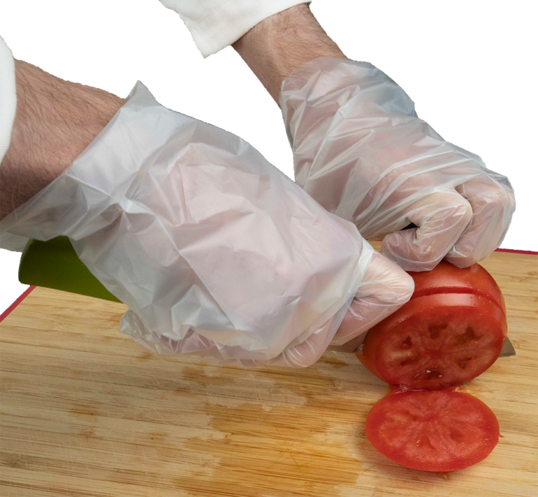 100% Compostable Food Service Gloves | Compostable Produce Bags